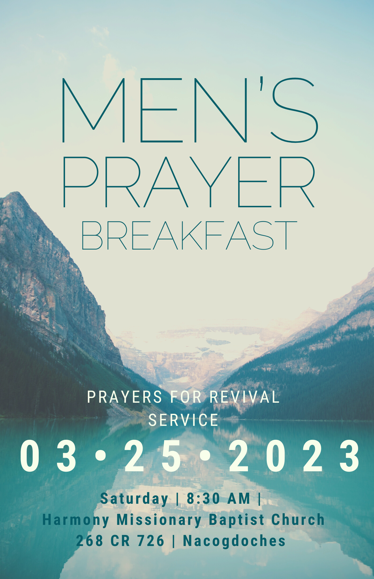Men's Prayer Breakfast | Harmony Missionary Baptist Church
